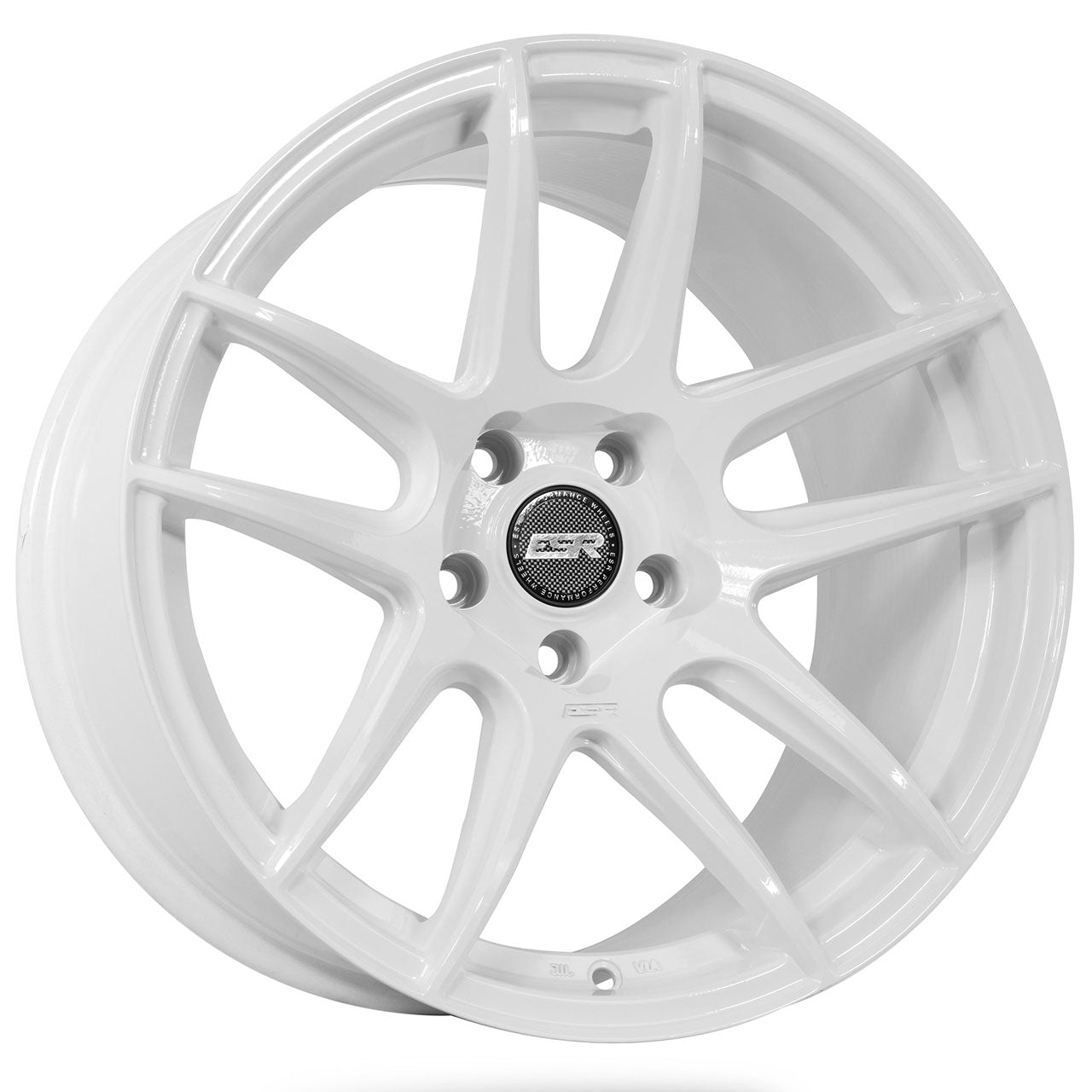 ESR CS8 18X9.5 22mm Gloss White – TFS Wheels