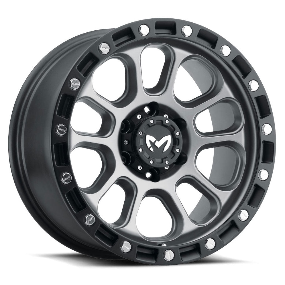 MKW M204 17X9 0mm Matte Gunmetal – TFS Wheels