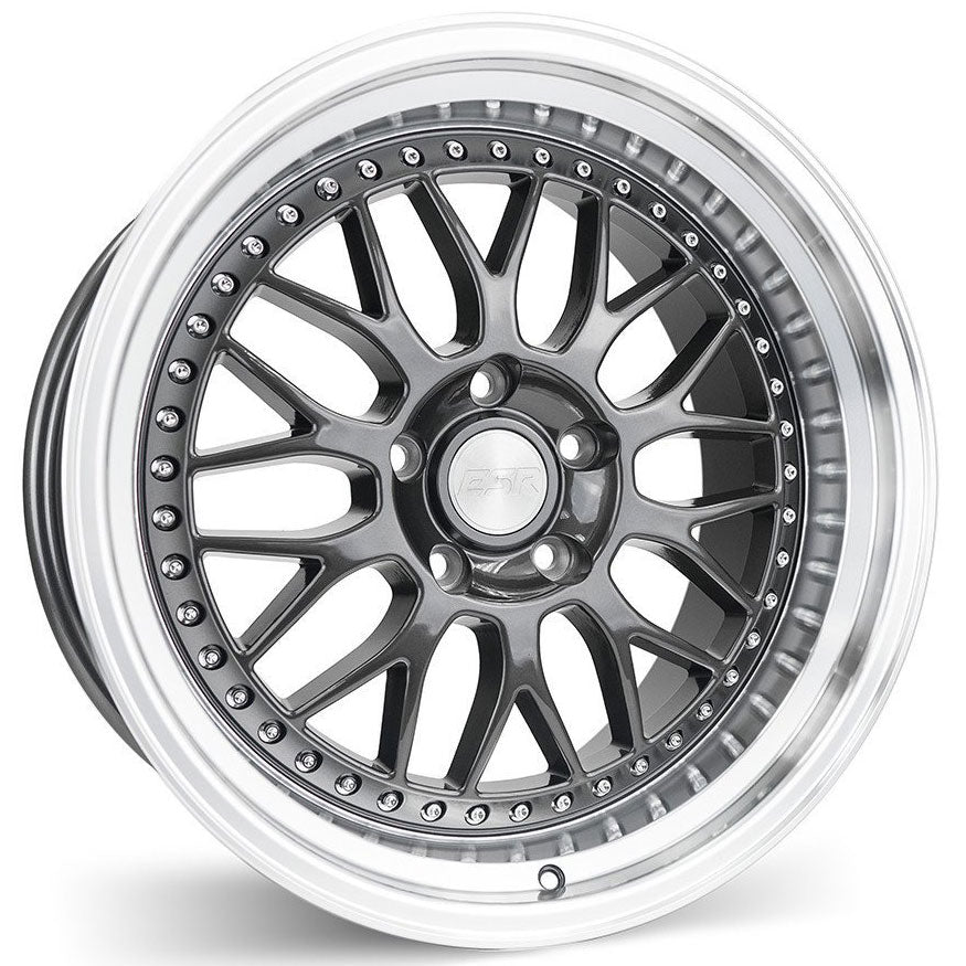 ESR SR01 17X8.5 30mm Gunmetal w/ Machined Lip – TFS Wheels