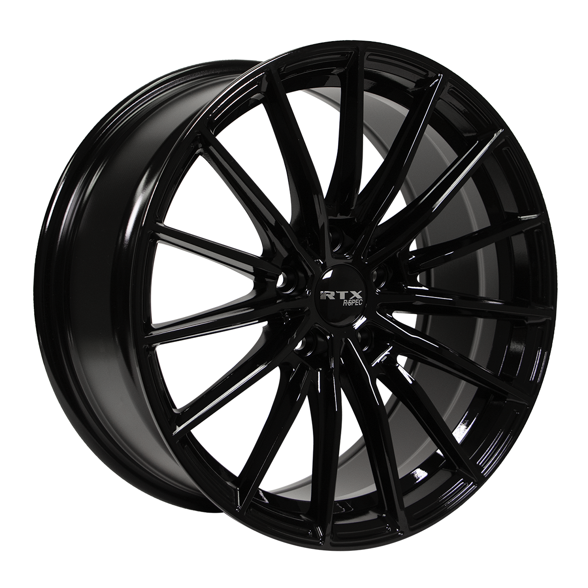 RTX FF15 18x8 Gloss Black 40mm – TFS Wheels