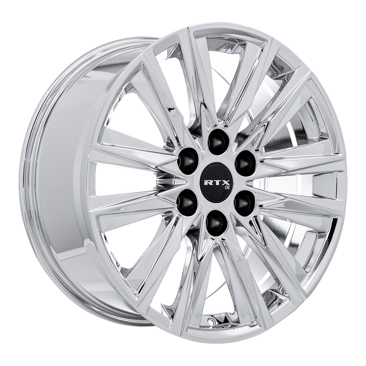 RTX GM-01 22x9 Chrome / PVD 25mm – TFS Wheels