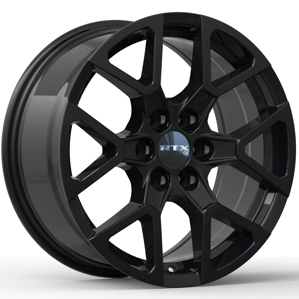 RTX GM-02 20x8.5 Gloss Black 35mm – TFS Wheels
