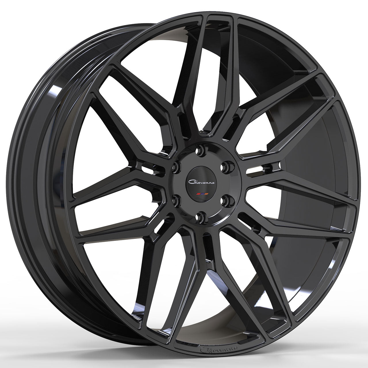 Giovanna BOGOTA 22x10.5 38mm Gloss Black – TFS Wheels