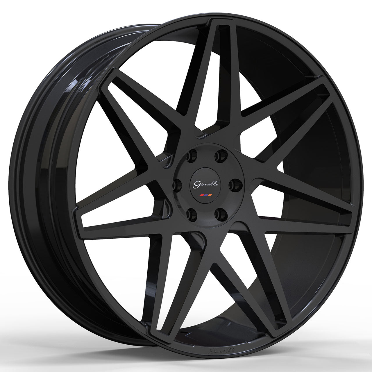 Gianelle PARMA 22X10.5 40mm Gloss Black – TFS Wheels