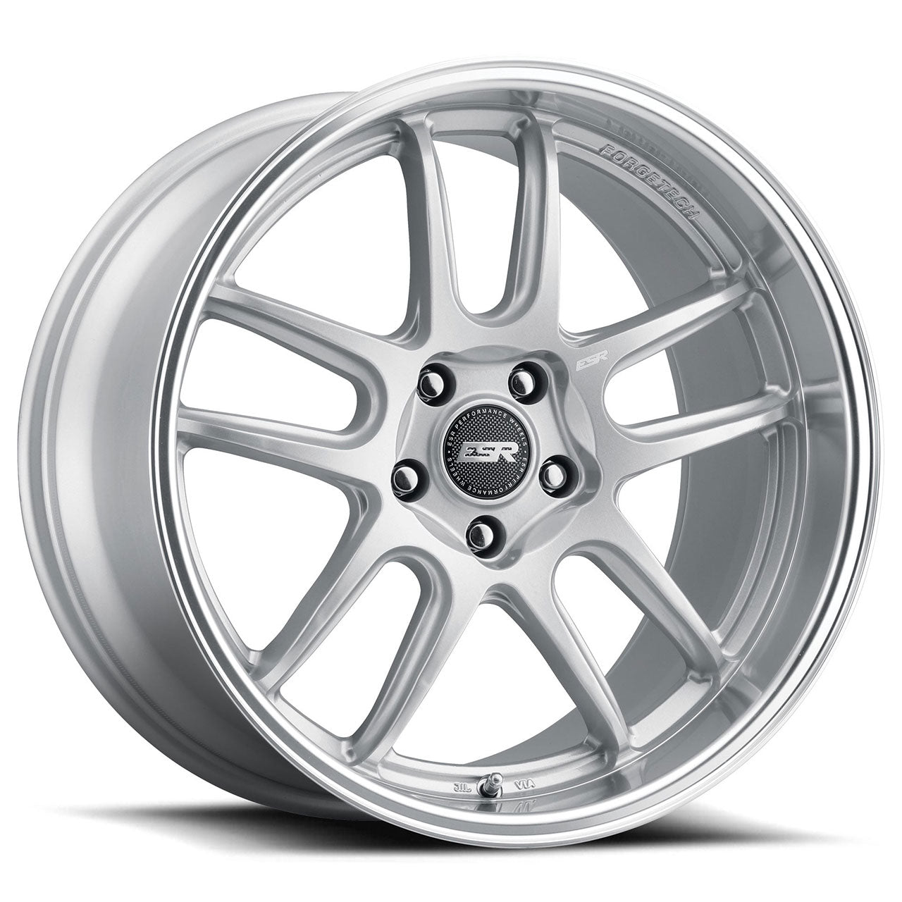 ESR AP8 19x9.5 22mm Hyper Silver Center / Machined Lip – TFS Wheels