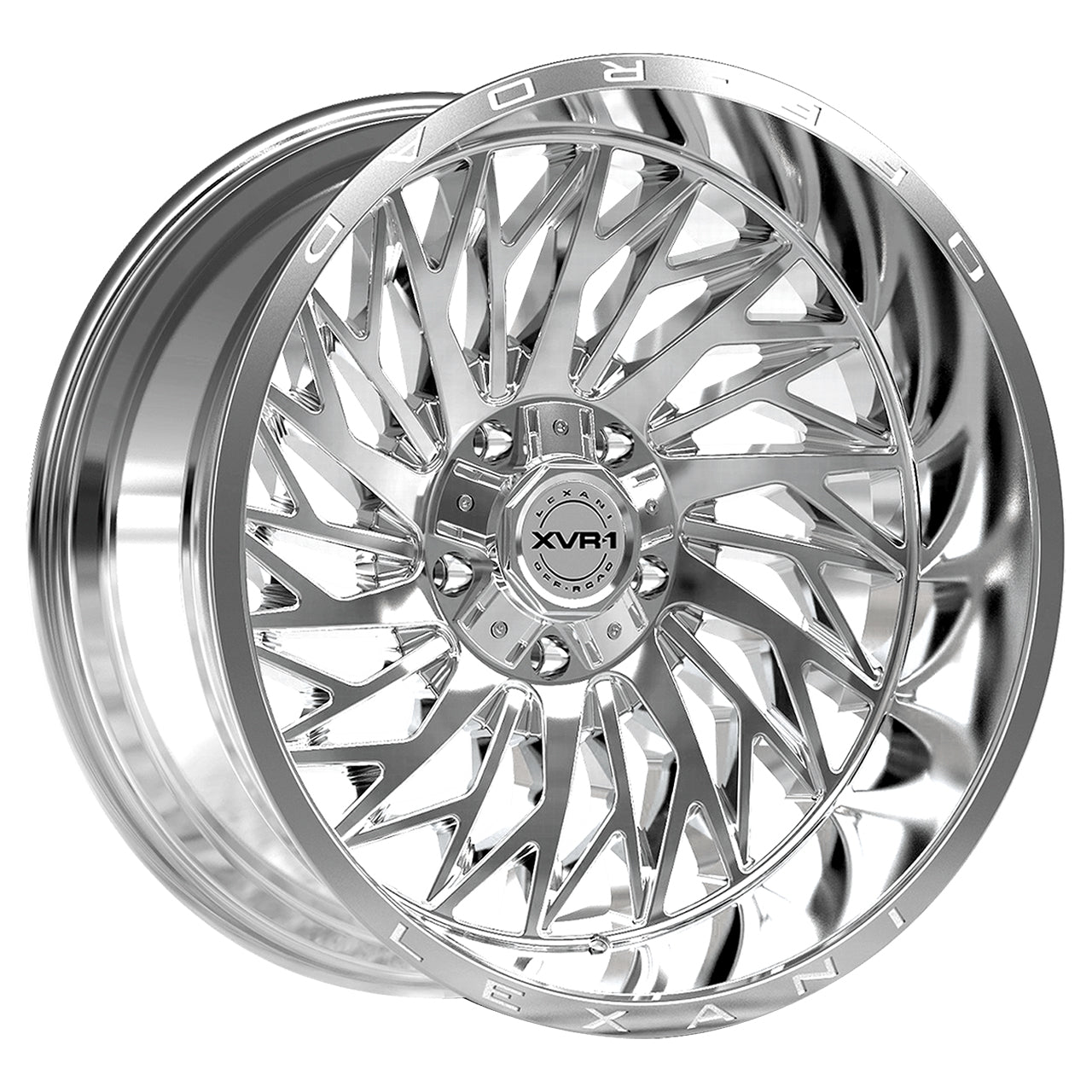 Lexani Off-Road COMPASS 20X10 -18mm Chrome – TFS Wheels