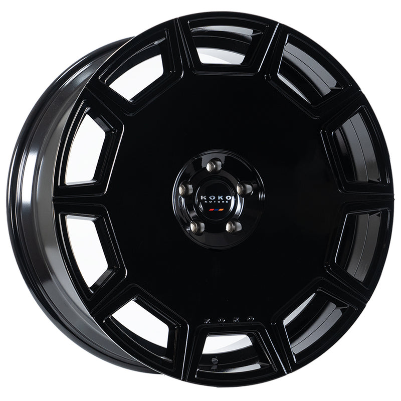 Koko Kuture SICILY 22x10.5 +25 Gloss Black