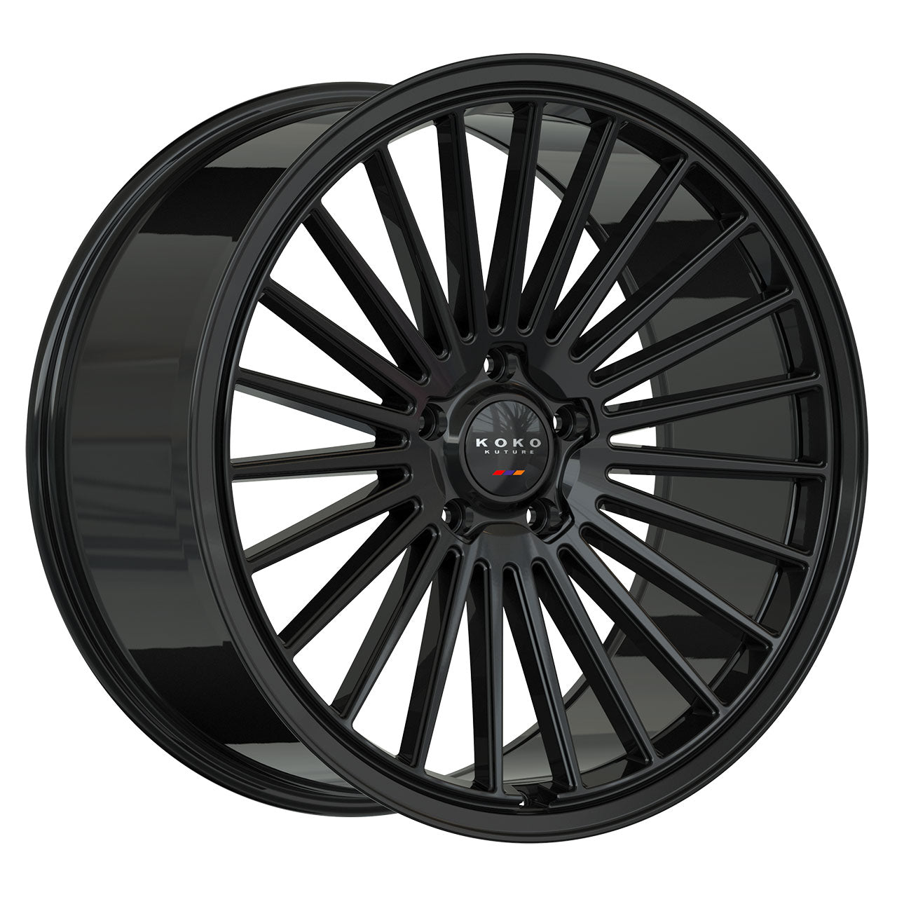 Koko Kuture PARLATO 24x10 15mm Gloss Black – TFS Wheels