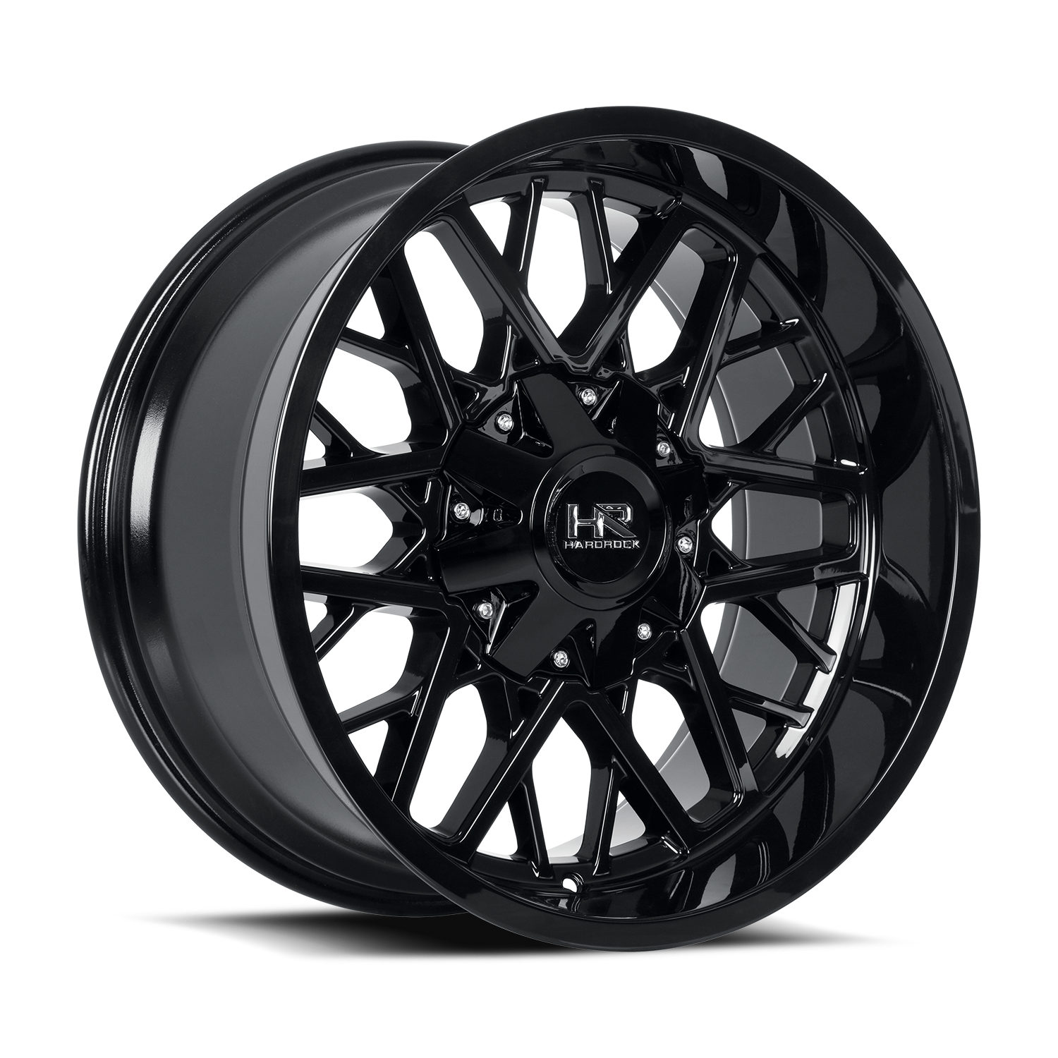 Hardrock Offroad Bomber H714 22x10 -25mm Gloss Black | H714-221052125GB ...