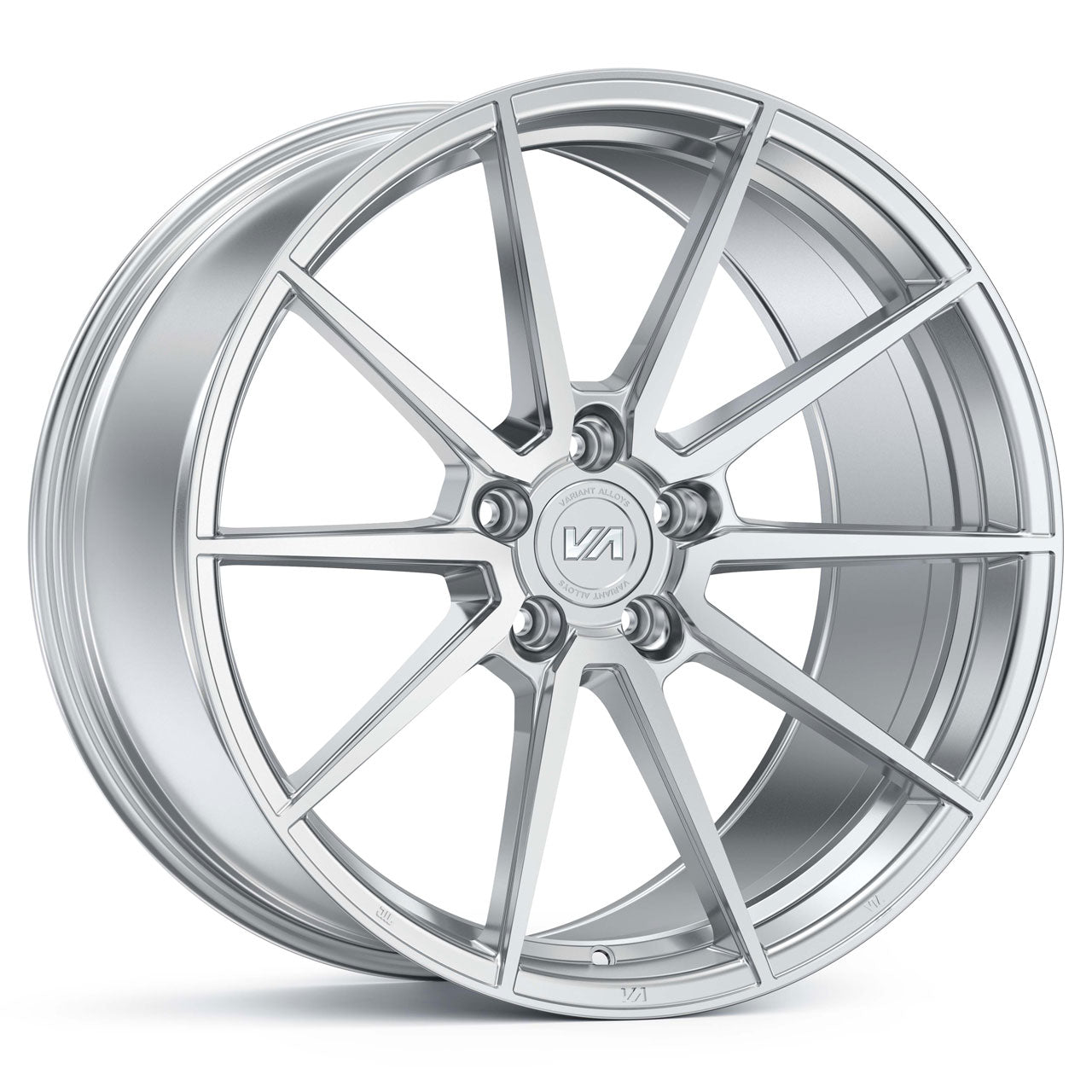 Variant ARGON 20X9 15mm Silver Machined Face – TFS Wheels
