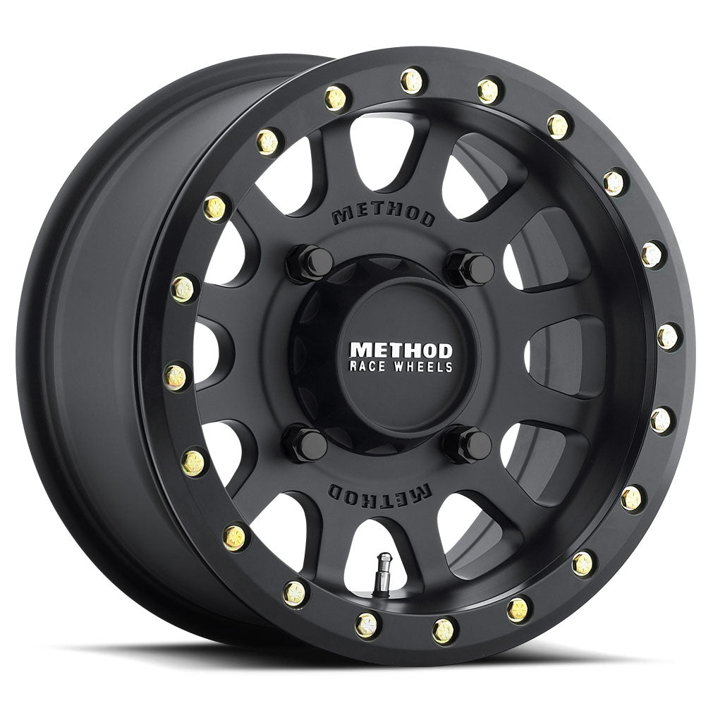 Method Race Wheels MR401 UTV BEADLOCK 15x7 13mm Matte Black – TFS Wheels