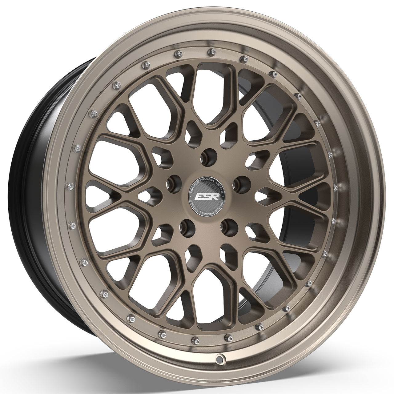 ESR CS3 18X9.5 22mm Matte Bronze w/Machined Lip – TFS Wheels
