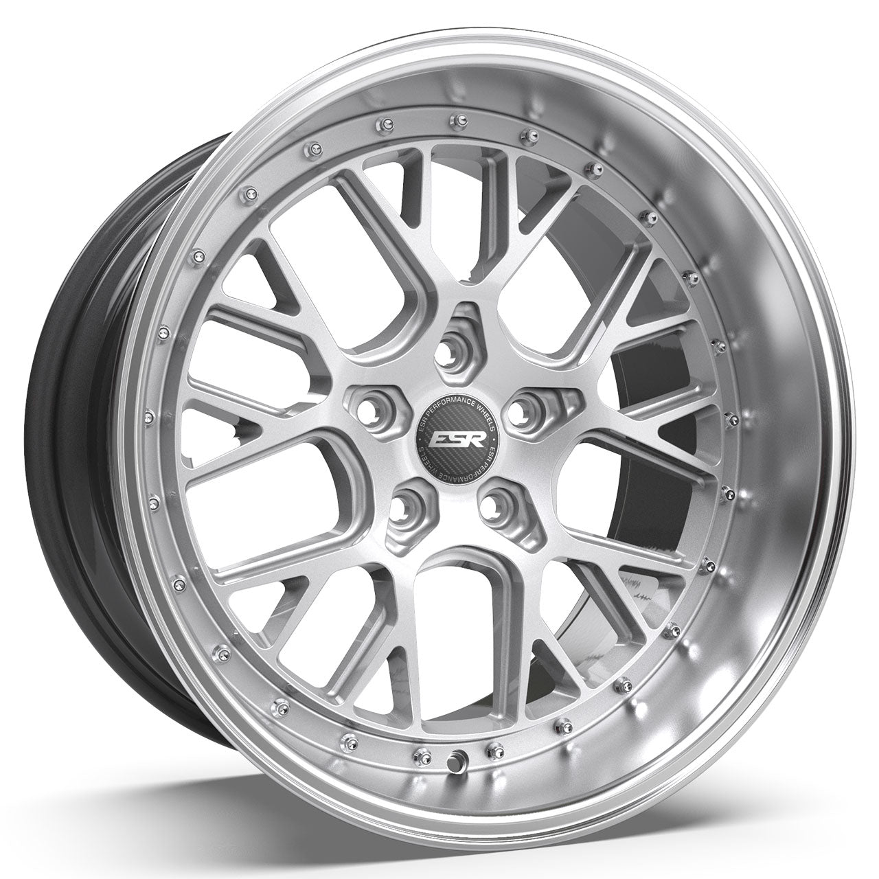 ESR CS11 19X9.5 22mm Hyper Silver Center / Machined Lip – TFS Wheels
