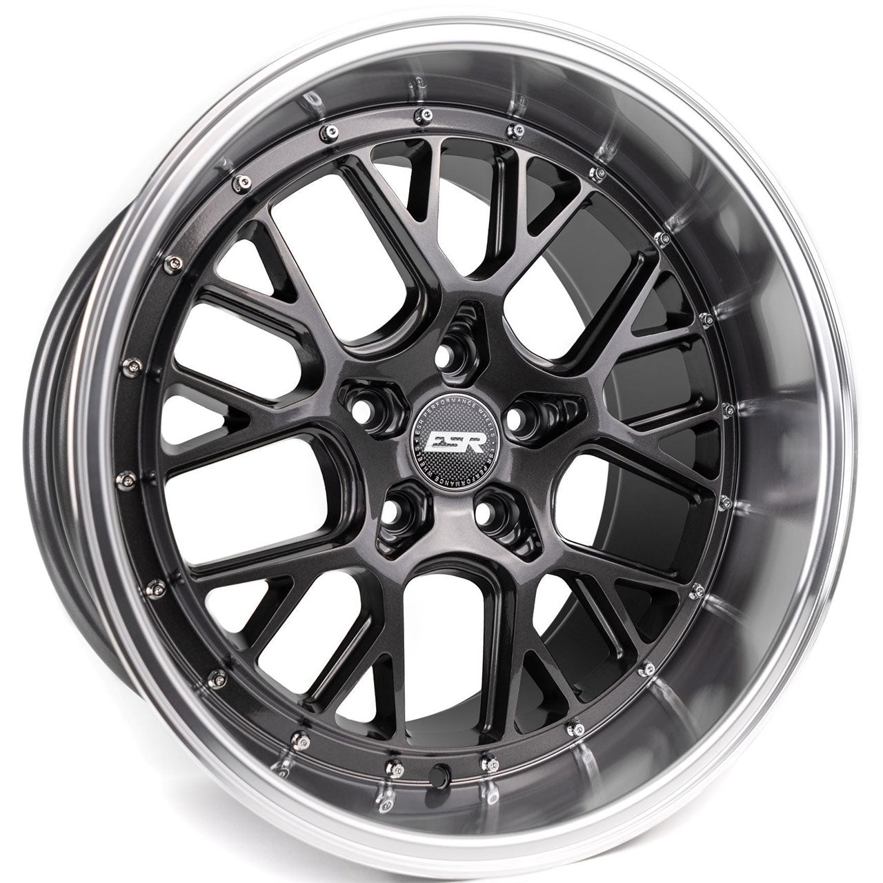 ESR CS11 19X9.5 15mm Gloss Graphite w/Machined Lip – TFS Wheels