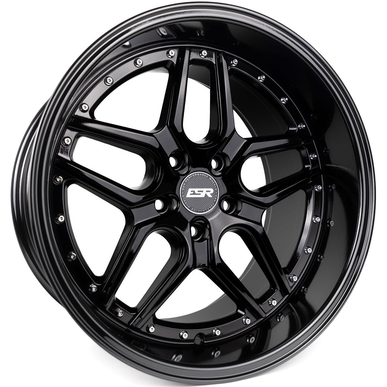 ESR CS15 18x9.5 22mm Gloss Black – TFS Wheels