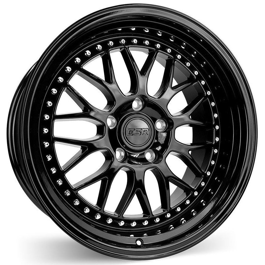 ESR SR01 19x8.5 30mm Gloss Black – TFS Wheels