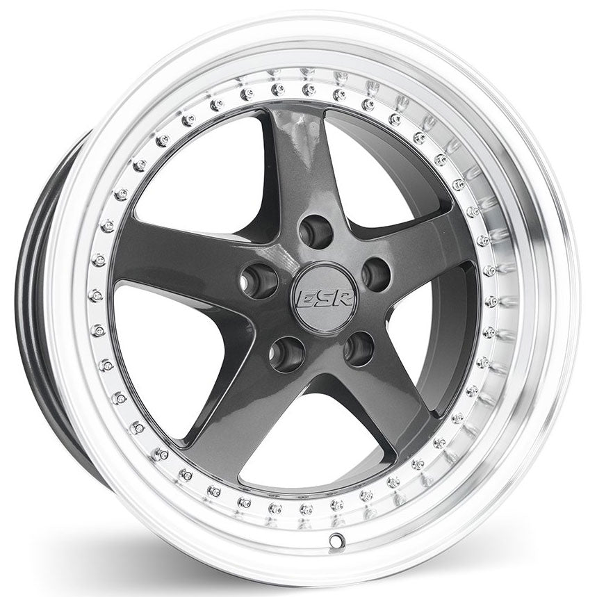 ESR SR04 19X10.5 22mm Gunmetal w/ Machined Lip – TFS Wheels