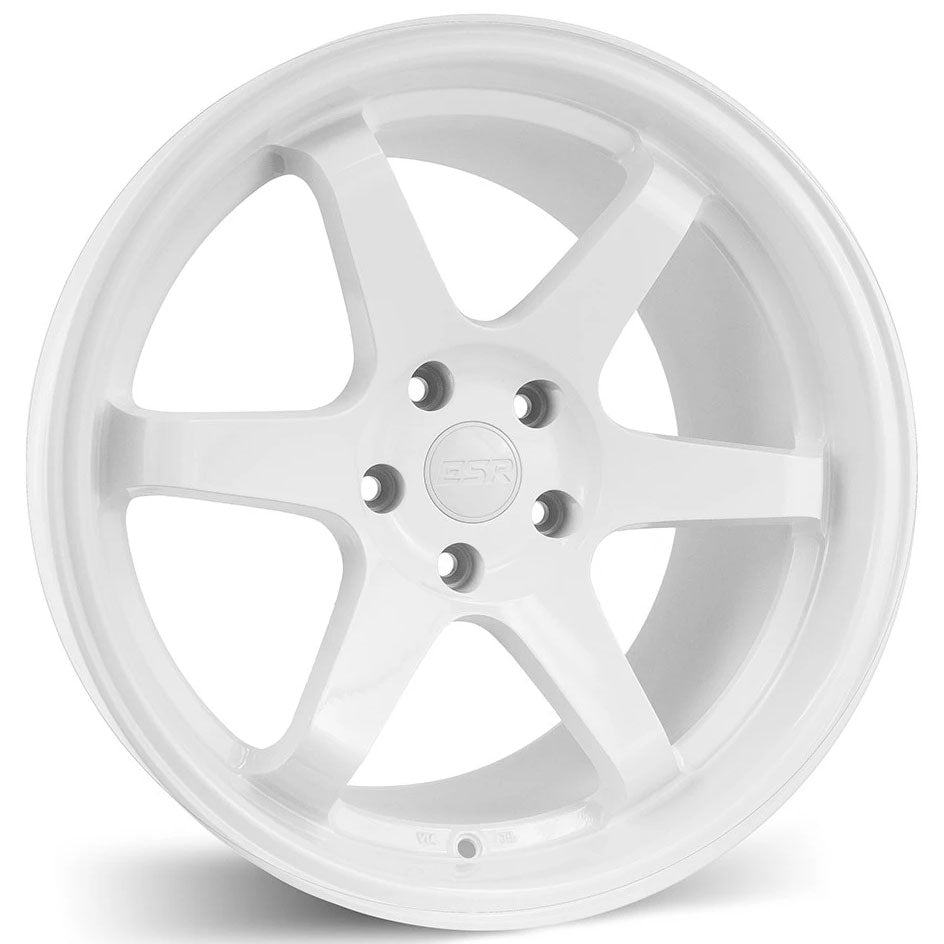 ESR SR07 19X10.5 22mm Gloss White – TFS Wheels