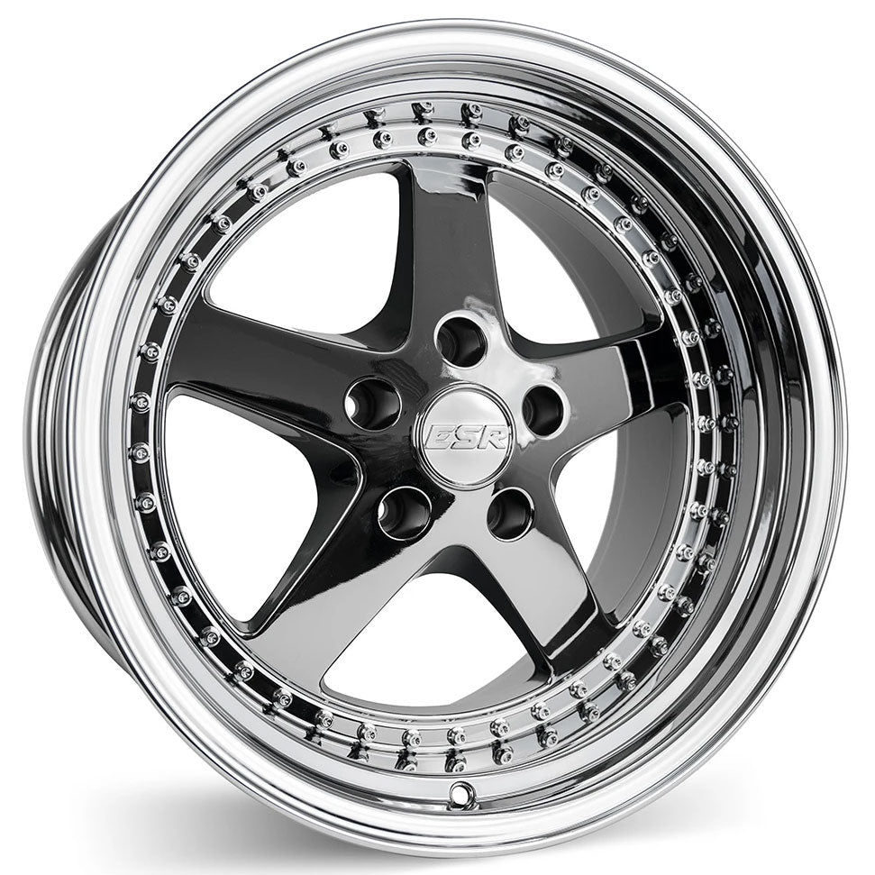 ESR SR04 19X10.5 22mm Vacuum Black Chrome – TFS Wheels
