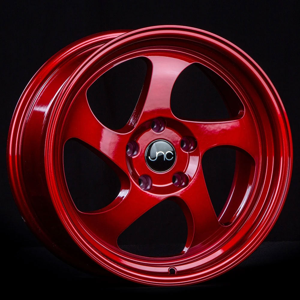 JNC JNC034 16x8 25mm Candy Red – TFS Wheels