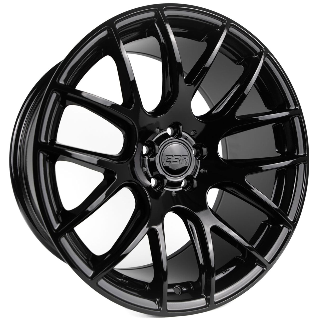 ESR SR12 18X8.5 35mm Gloss Black – TFS Wheels