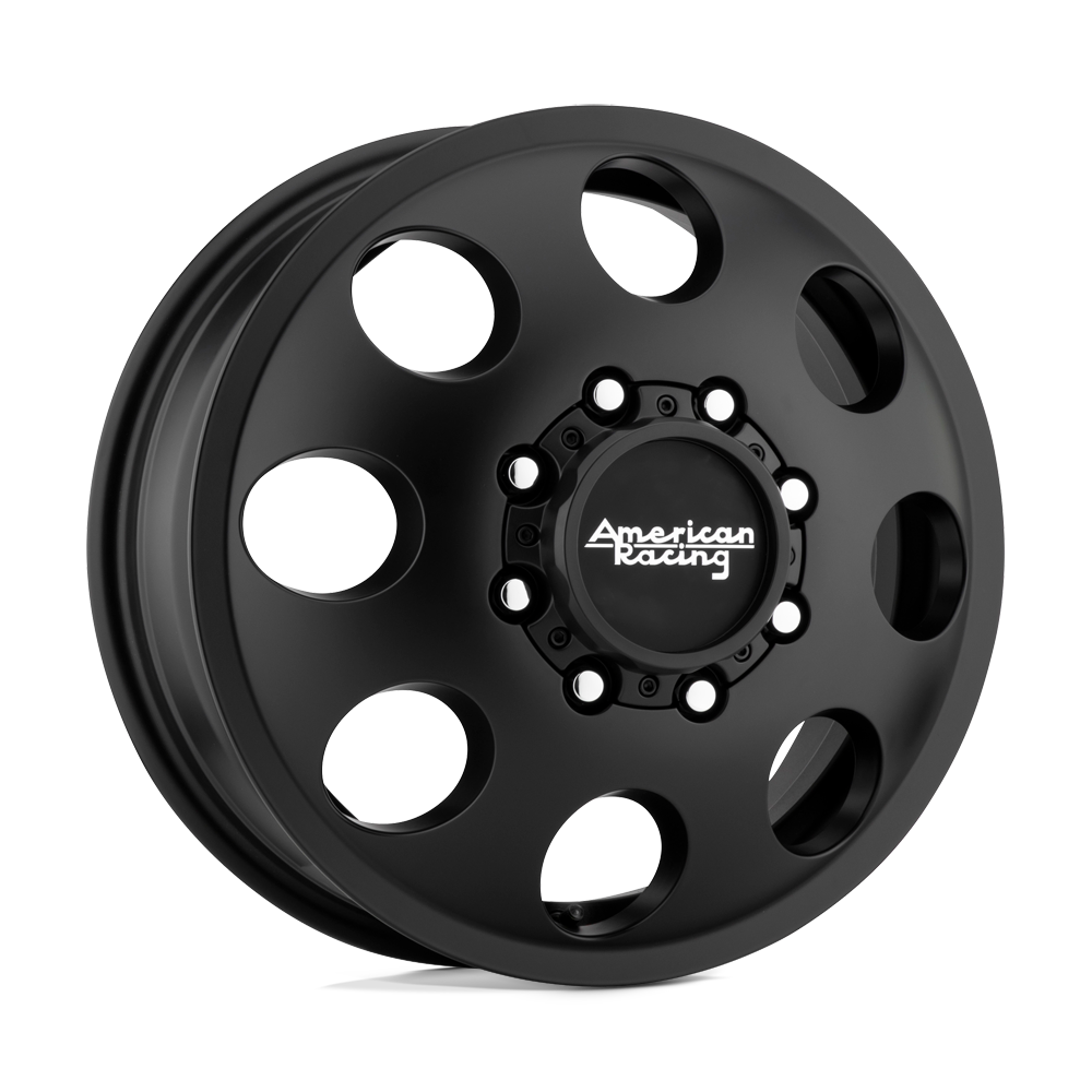 American Racing Ar204 Baja Dually 17x6.5 111mm Satin Black - Front ...