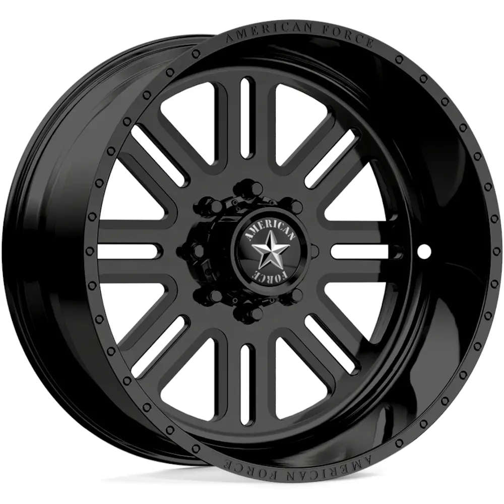 American Force Alpha SS 161 24x14 -73mm Gloss Black – TFS Wheels