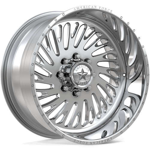 American Force Imperial SS N54 26x14 +73mm Polished – TFS Wheels