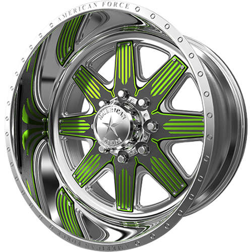 American Force Venom FP F201 22x10 -25mm "Polished with a Removable ...