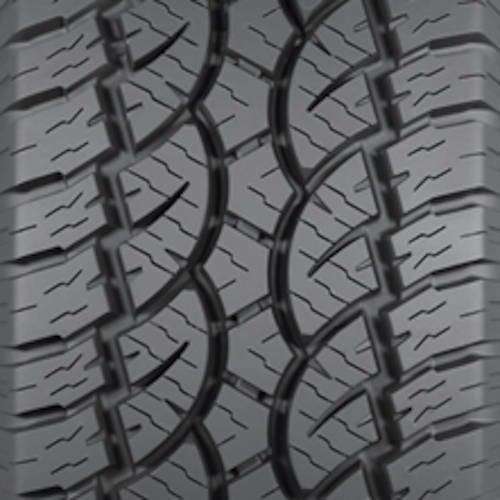 Americus Rugged All Terrain 35x12.50R17LT Tire – TFS Wheels