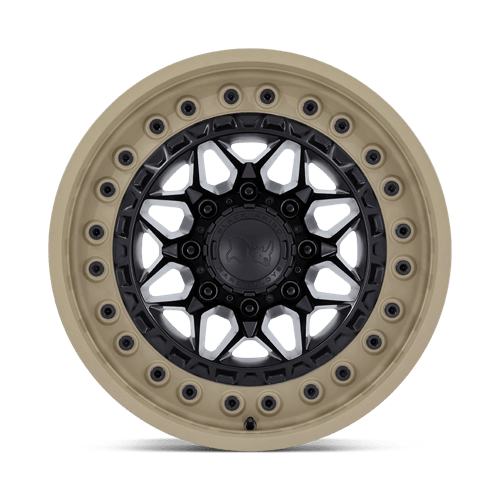 Black Rhino Alpha 17x9 -12mm Matte Black With Sand Lip – TFS Wheels