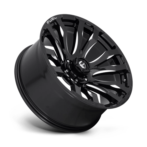 Fuel 1PC D673 Blitz 18x9 -12mm Gloss Black Milled – TFS Wheels