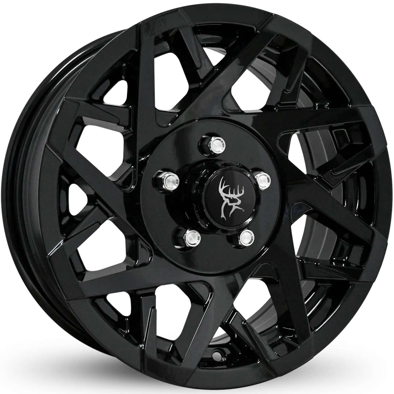 Buck Commander Canyon Trailer 14x5.5 0mm Gloss Black – TFS Wheels