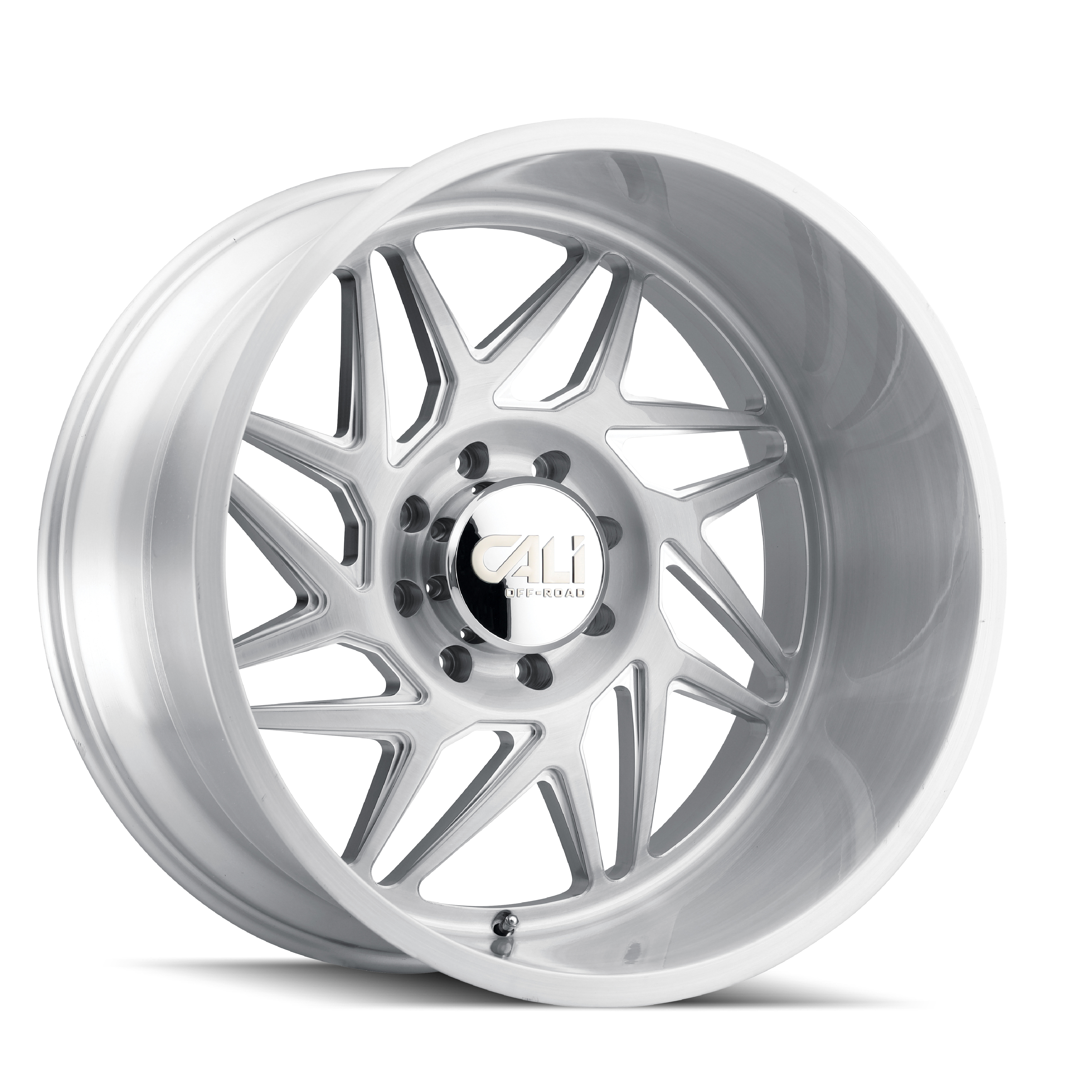 Cali Off-Road GEMINI 9112 20x9 Brushed Milled 0mm – TFS Wheels