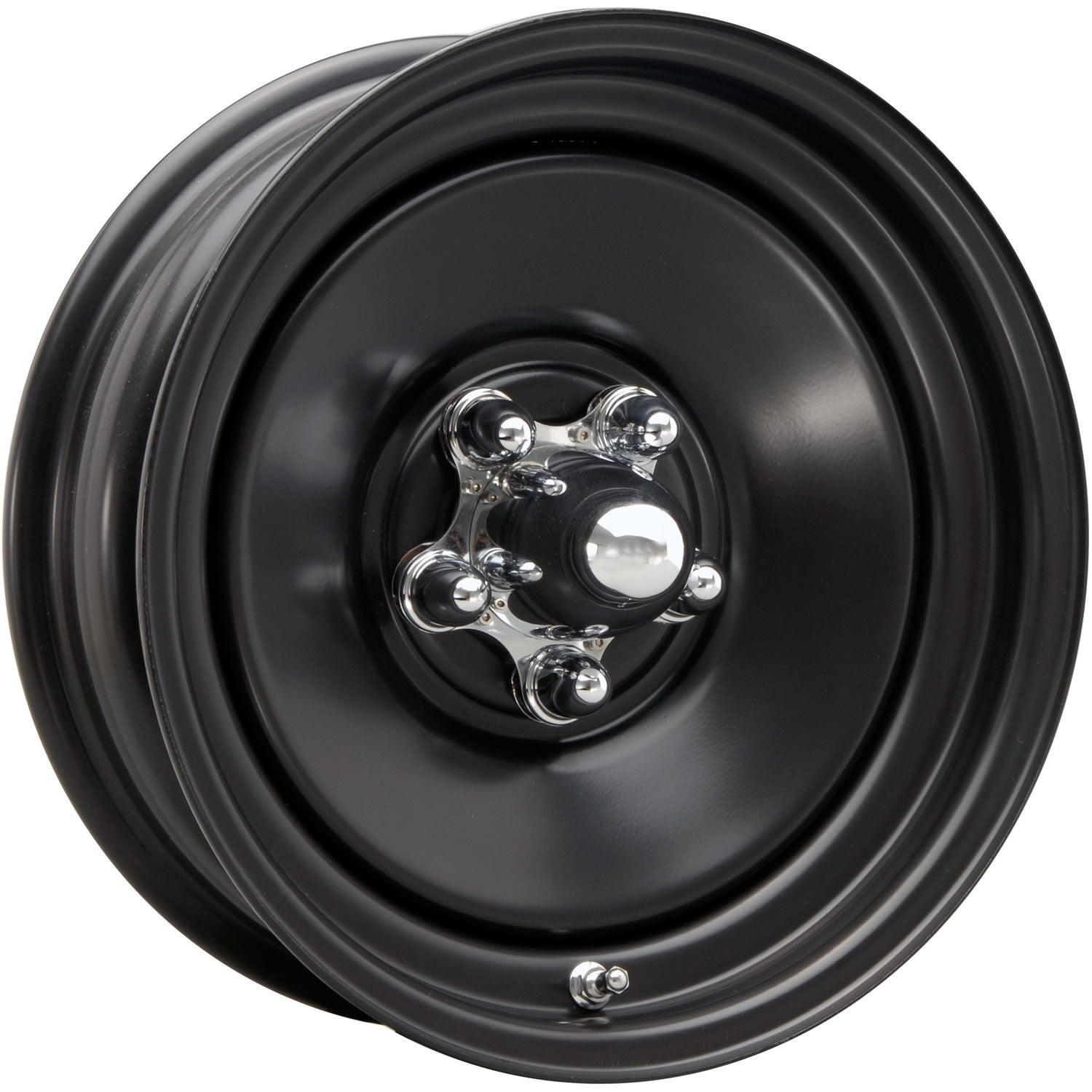 Cragar 69 Delux 15x8 -19mm Black Powder Coated – TFS Wheels