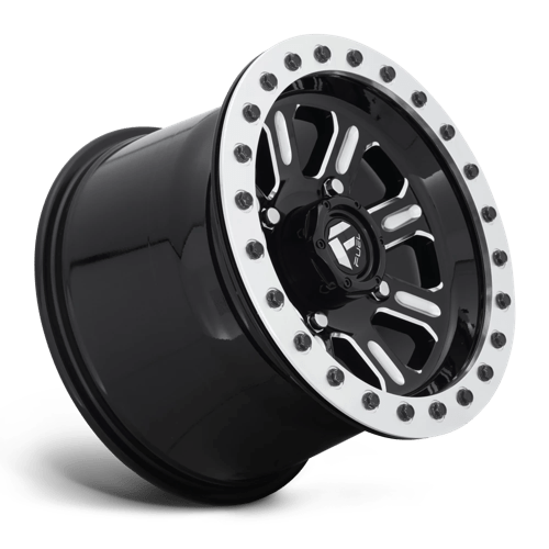 Fuel UTV D910 Hardline Beadlock 15x7 38mm Gloss Black Milled – TFS Wheels