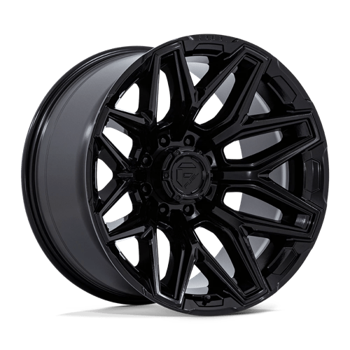 Fuel 1PC Flux 20x10 -18mm Gloss Black – TFS Wheels