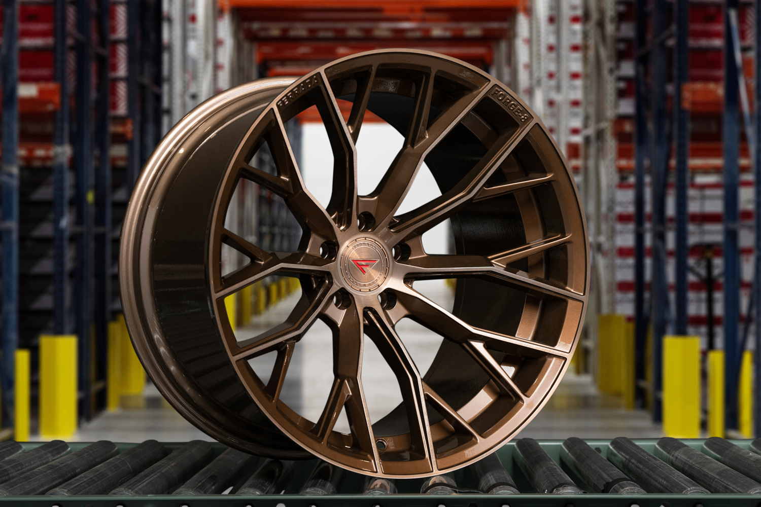 Ferrada FR9 22x10.5 40mm Brushed Cobre (Bronze) – TFS Wheels