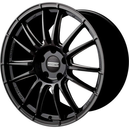 Fondmetal 9RR 183BM 20x11 +30mm Matte Black with Milled Spoke Edges ...