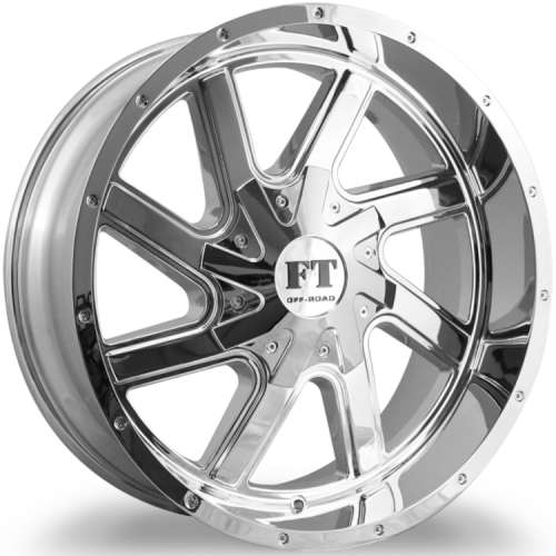 Full Throttle FT-1 20x10 -24mm Chrome – TFS Wheels