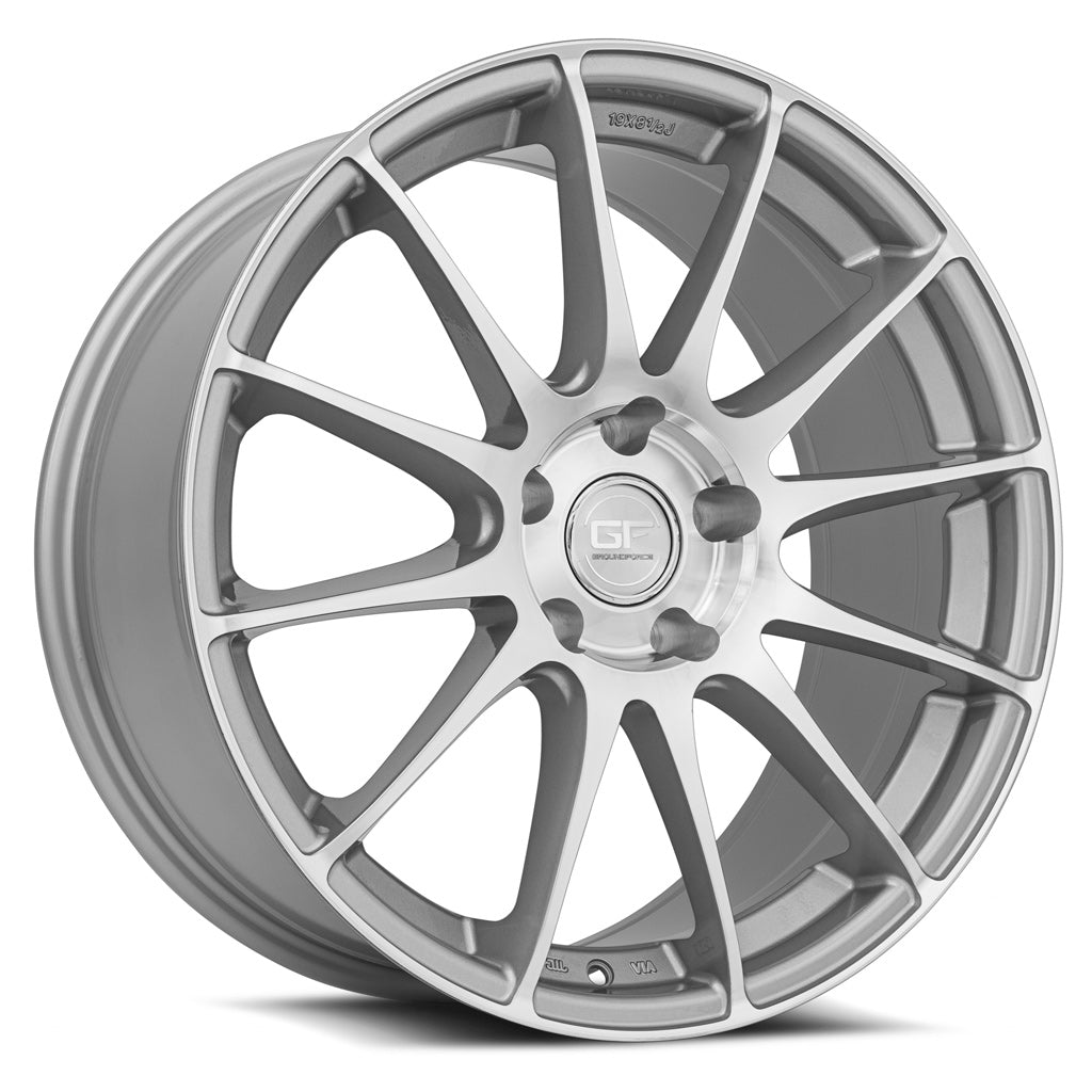 MRR GF6 19x8.5 Silver Machine Face 20mm – TFS Wheels
