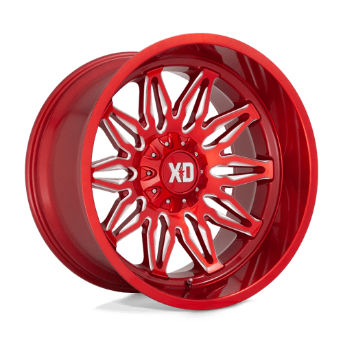 XD XD859 Gunner 22x10 -18mm Candy Red Milled – TFS Wheels
