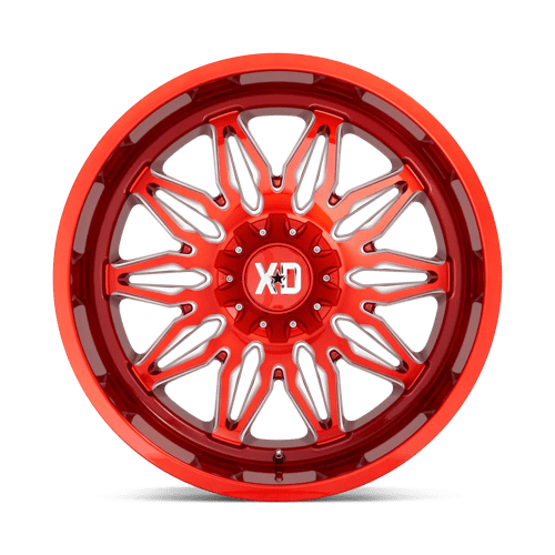 XD XD859 Gunner 22x10 -18mm Candy Red Milled – TFS Wheels