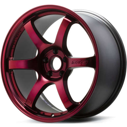 Gram Lights 57DR 18x9.5 +22mm Spatta Red – TFS Wheels