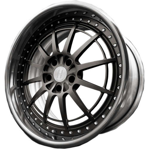 Heritage Hokkaido 20x9.5 +22mm Gloss Kingsport Gray with a Polished Lip ...