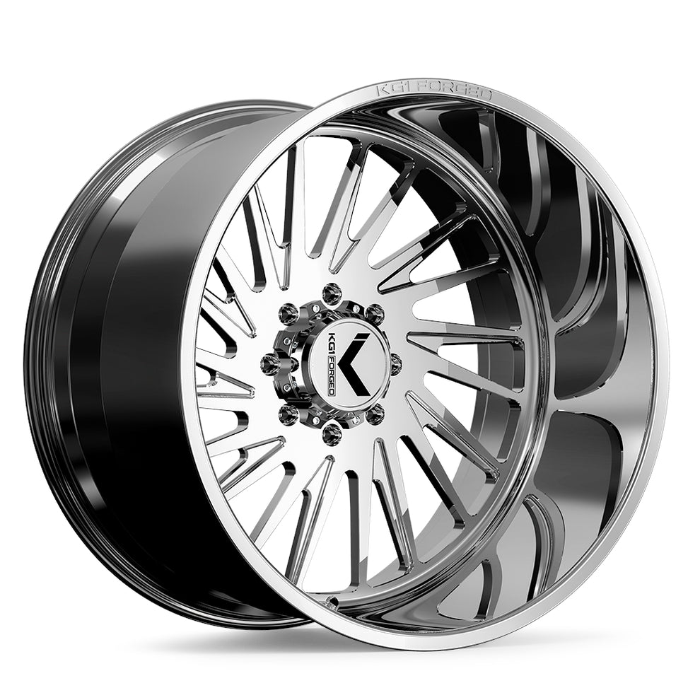 KG1 Forged Javelin KF038 22x16 -106mm Polished – TFS Wheels