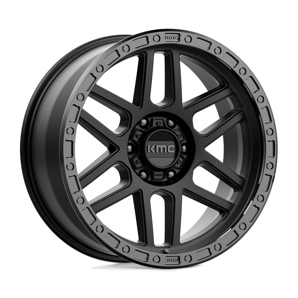Kmc Km544 Mesa 20x9 0mm Satin Black With Gloss Black Lip – TFS Wheels