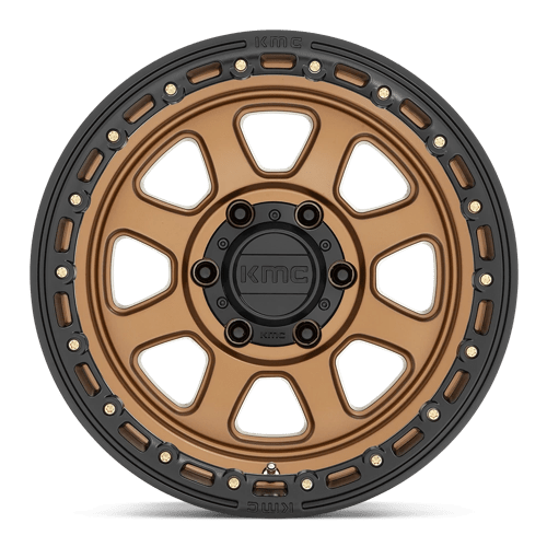 Kmc Km548 Chase 18x9 18mm Matte Bronze With Black Lip – TFS Wheels