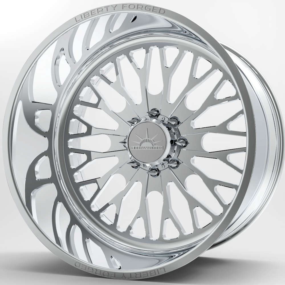 Liberty Forged LBTY01 Super Single 28x14 -76mm Polished – TFS Wheels