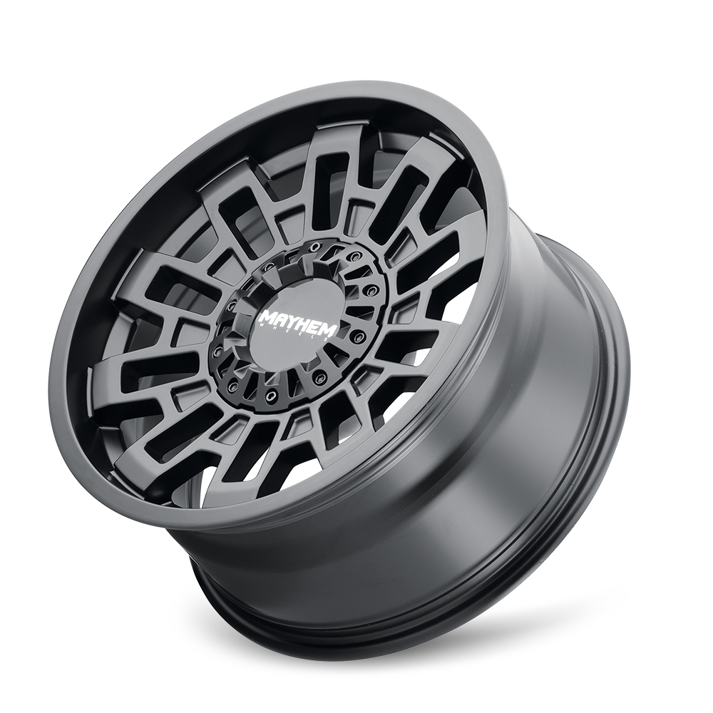 Mayhem CORTEX 8113 17x9 Matte Black -12mm – TFS Wheels